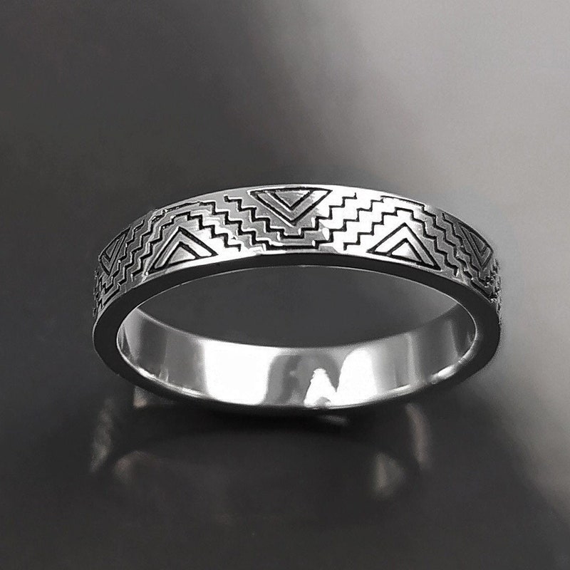 Aztec Ring - Etsy