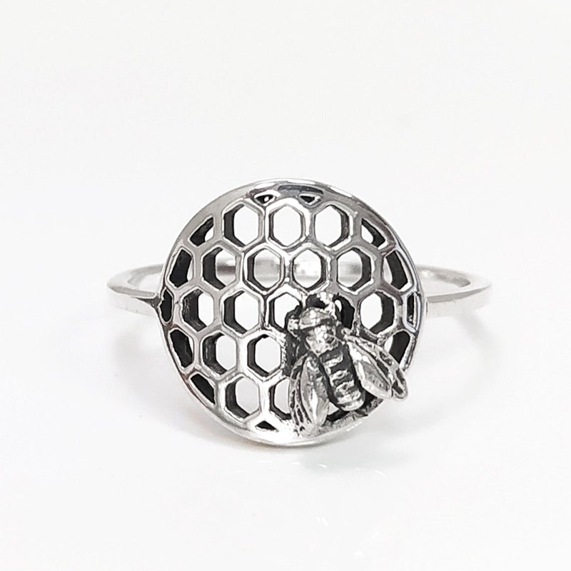 Honeycomb Ring - Etsy