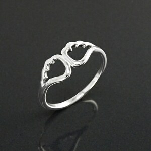 Dainty Wings Ring, Sterling Silver, Angel Wing Ring, Angels Jewelry ...