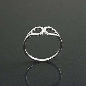 Dainty Wings Ring, Sterling Silver, Angel Wing Ring, Angels Jewelry ...