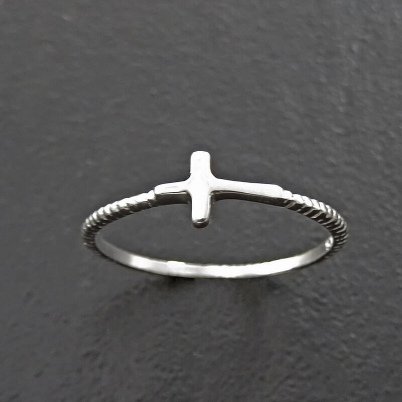 Cross Ring - Etsy
