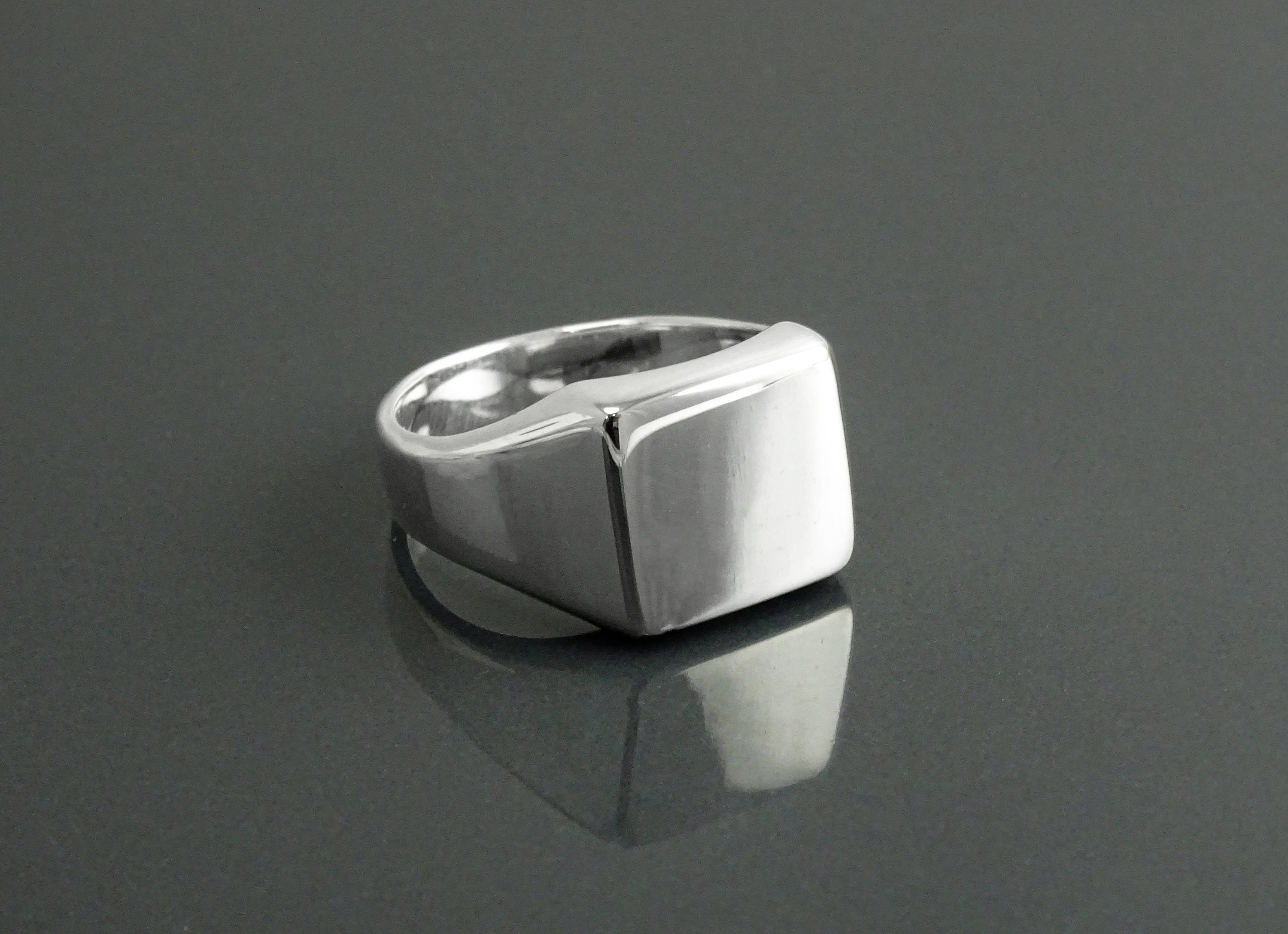 Personalisierter Ring Sterlingsilber Initialen Buchstaben | Etsy