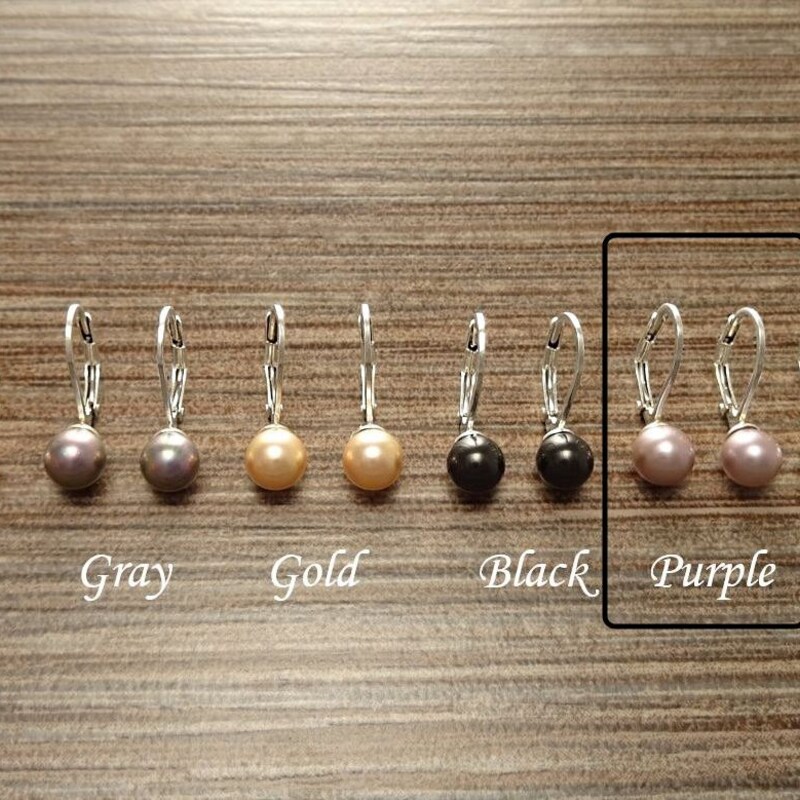 Purple Pearls - Etsy