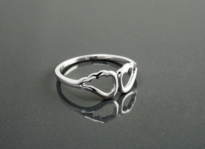 Dainty Wings Ring Sterling Silver Angel Wing Ring Angels | Etsy