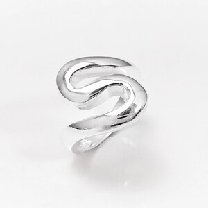 Sterling Squiggle Ring - "s" Ring, Zigzag Ring - Sterling Silver Ring ...