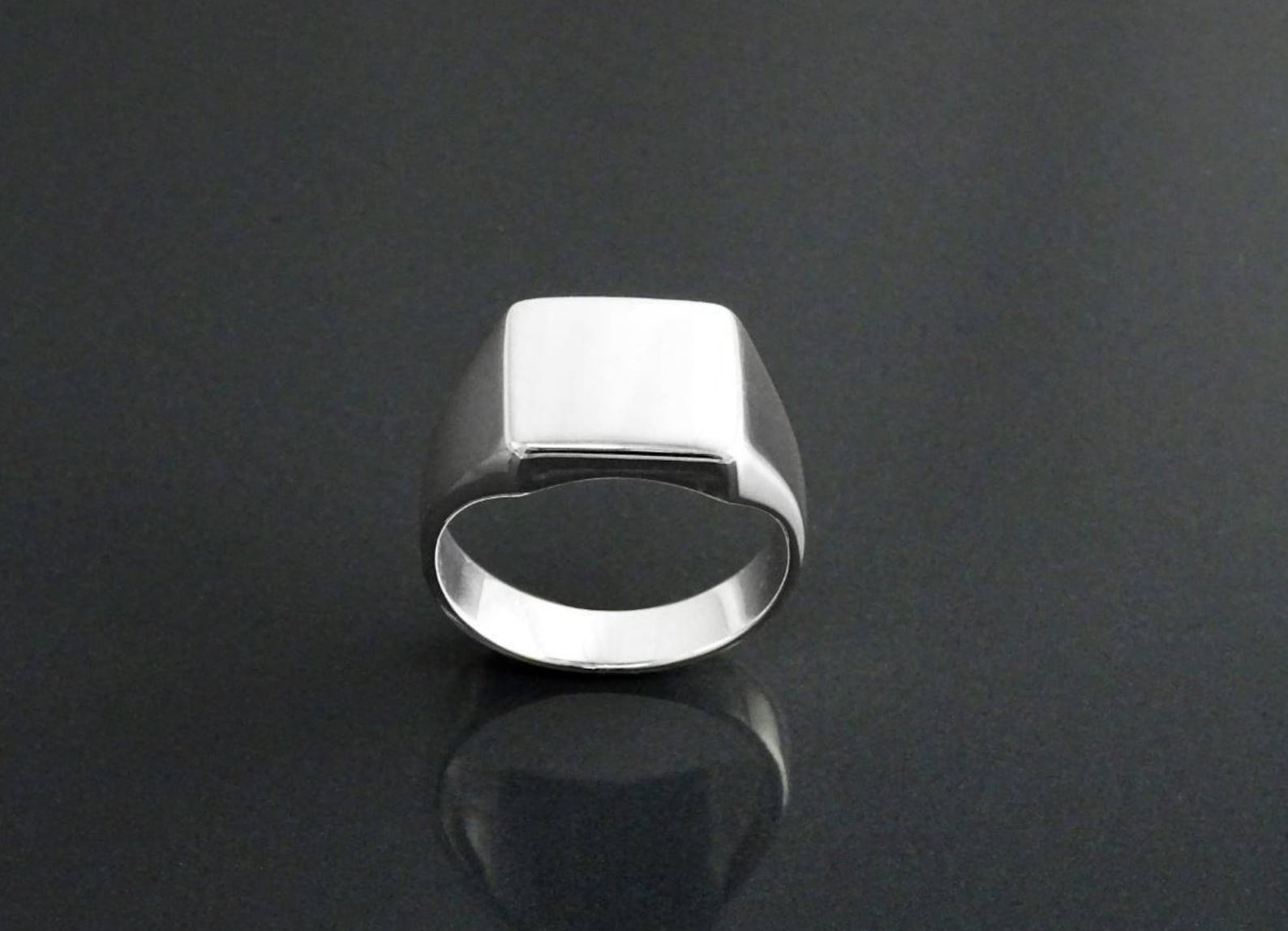 Personalisierter Ring Sterlingsilber Initialen Buchstaben | Etsy