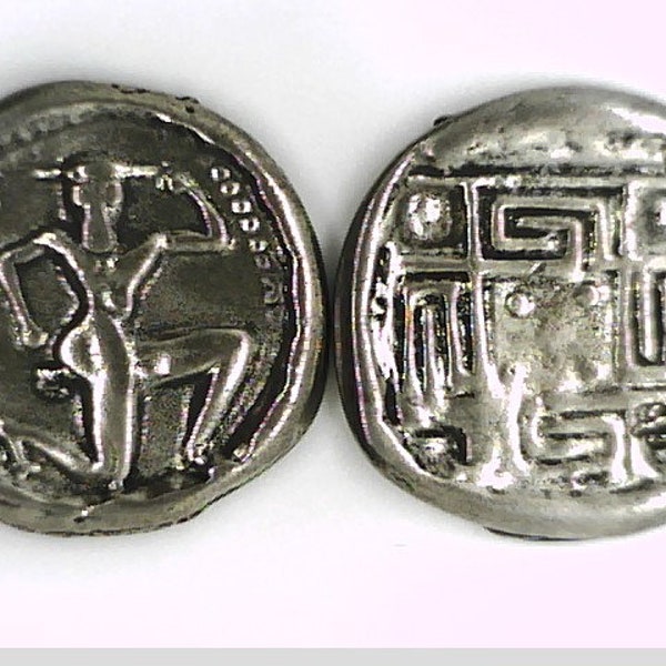Crete Minotaur Coin - Etsy