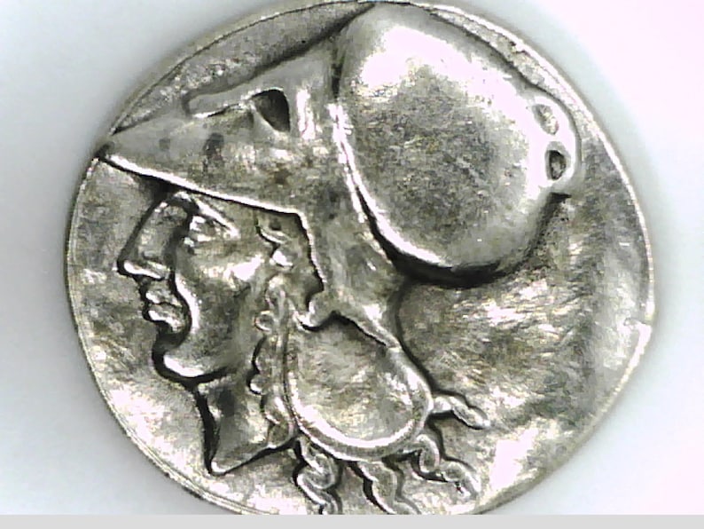 Greece Greek Sparta Leonidas Fantasy Coin Depicting Athena and - Etsy