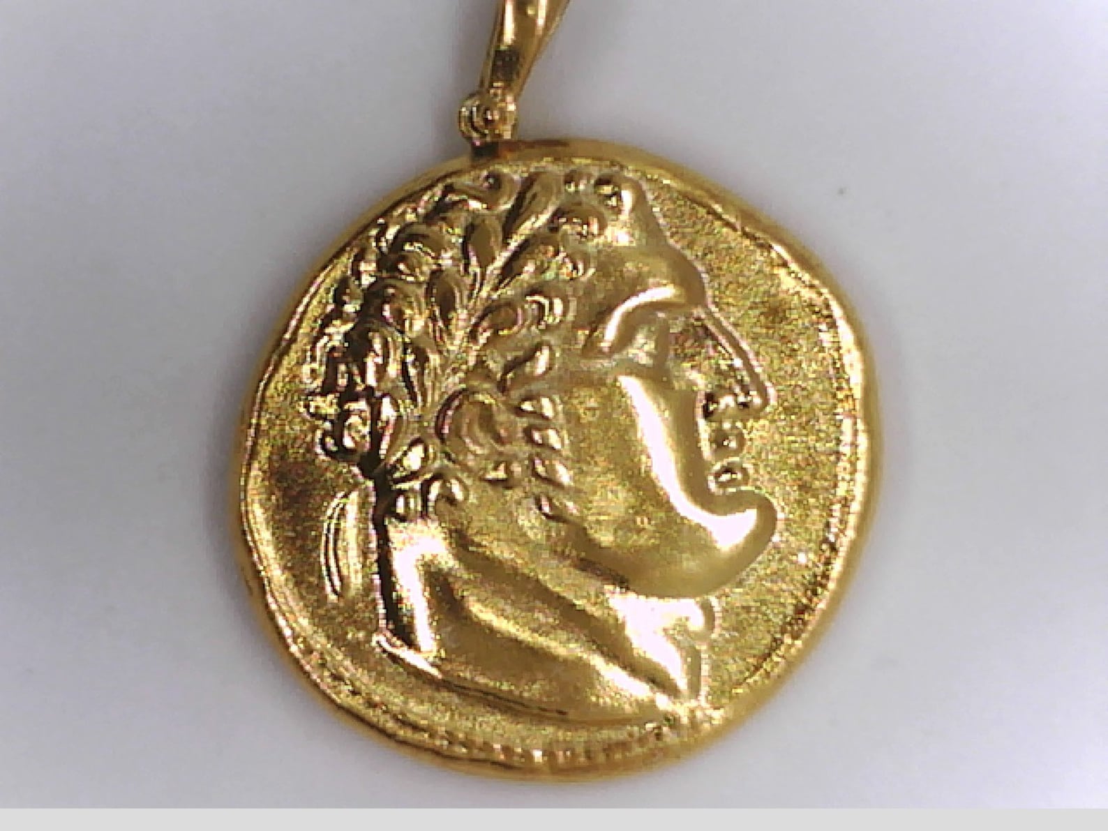 Gold the Famous Judas Shekel in 18K Yellow Solid Gold Jewish - Etsy