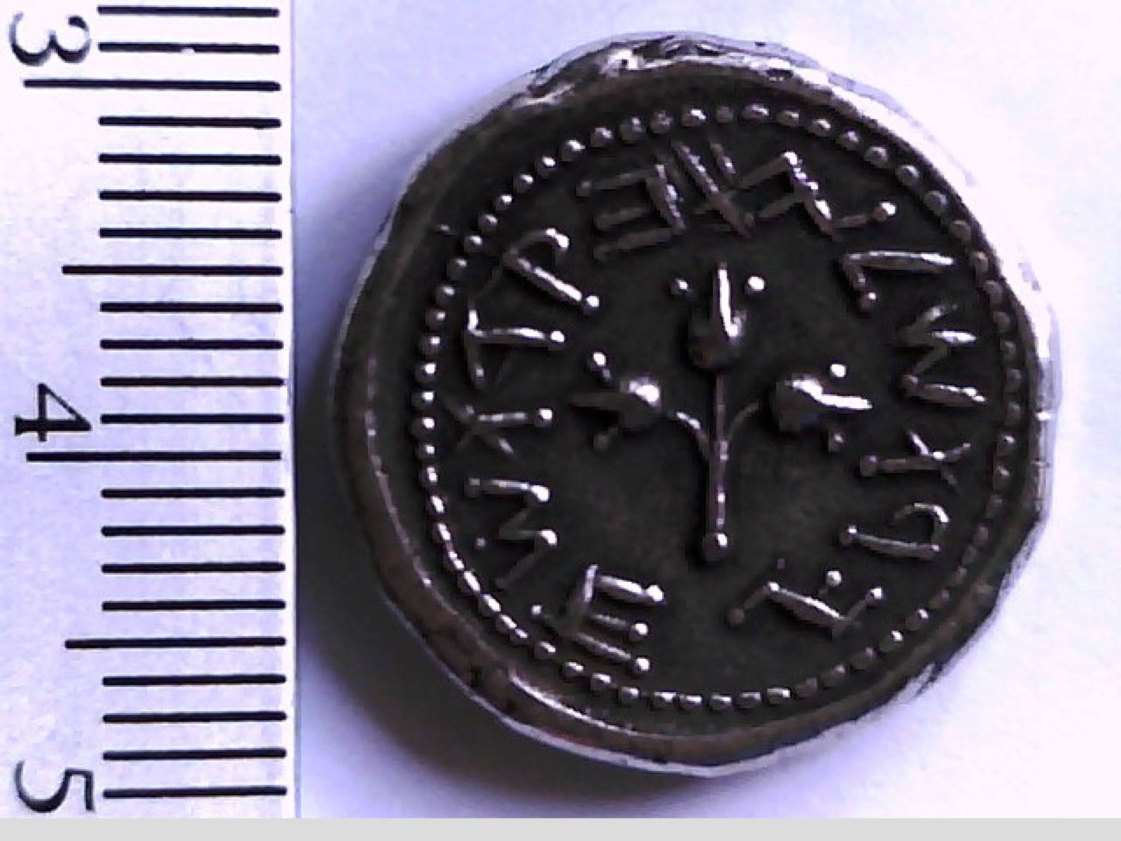 Half Shekel Jewish Judean Coin Jerusalem Biblical Quality Museum Remake ...