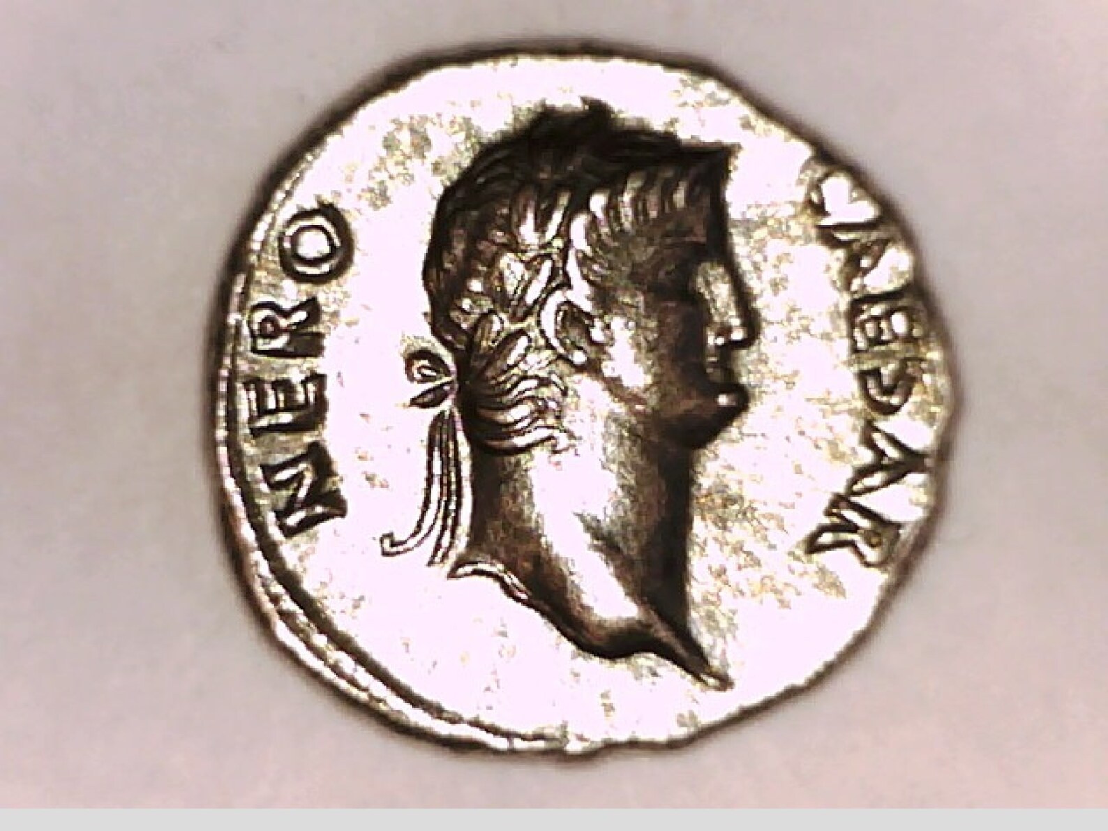 Roman Empire Imperial Emperor Nero Rome Denarius Coin Nero - Etsy