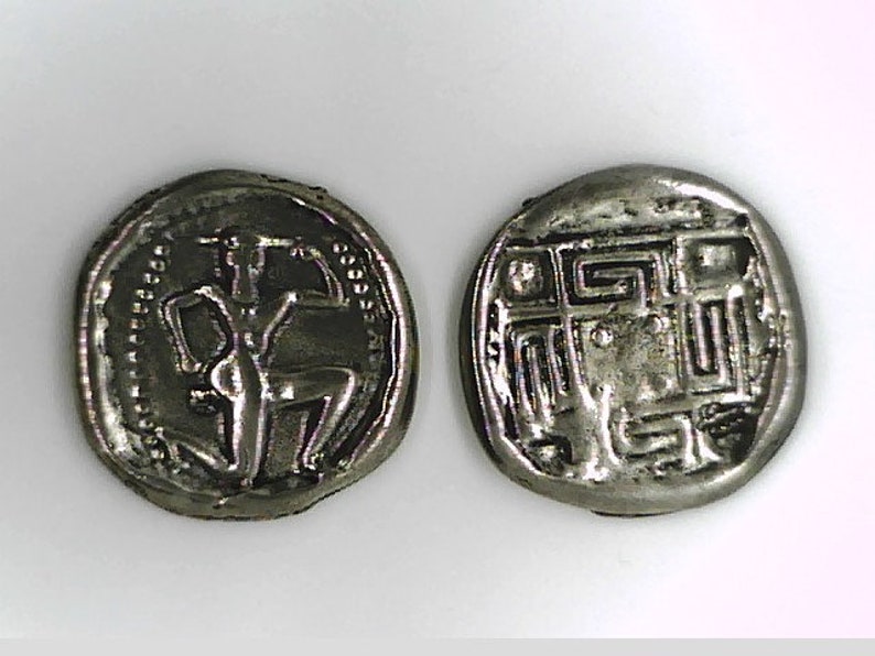 Greece Greek Crete King Minos Knossos Minotaur Labyrinth Stater Silver ...
