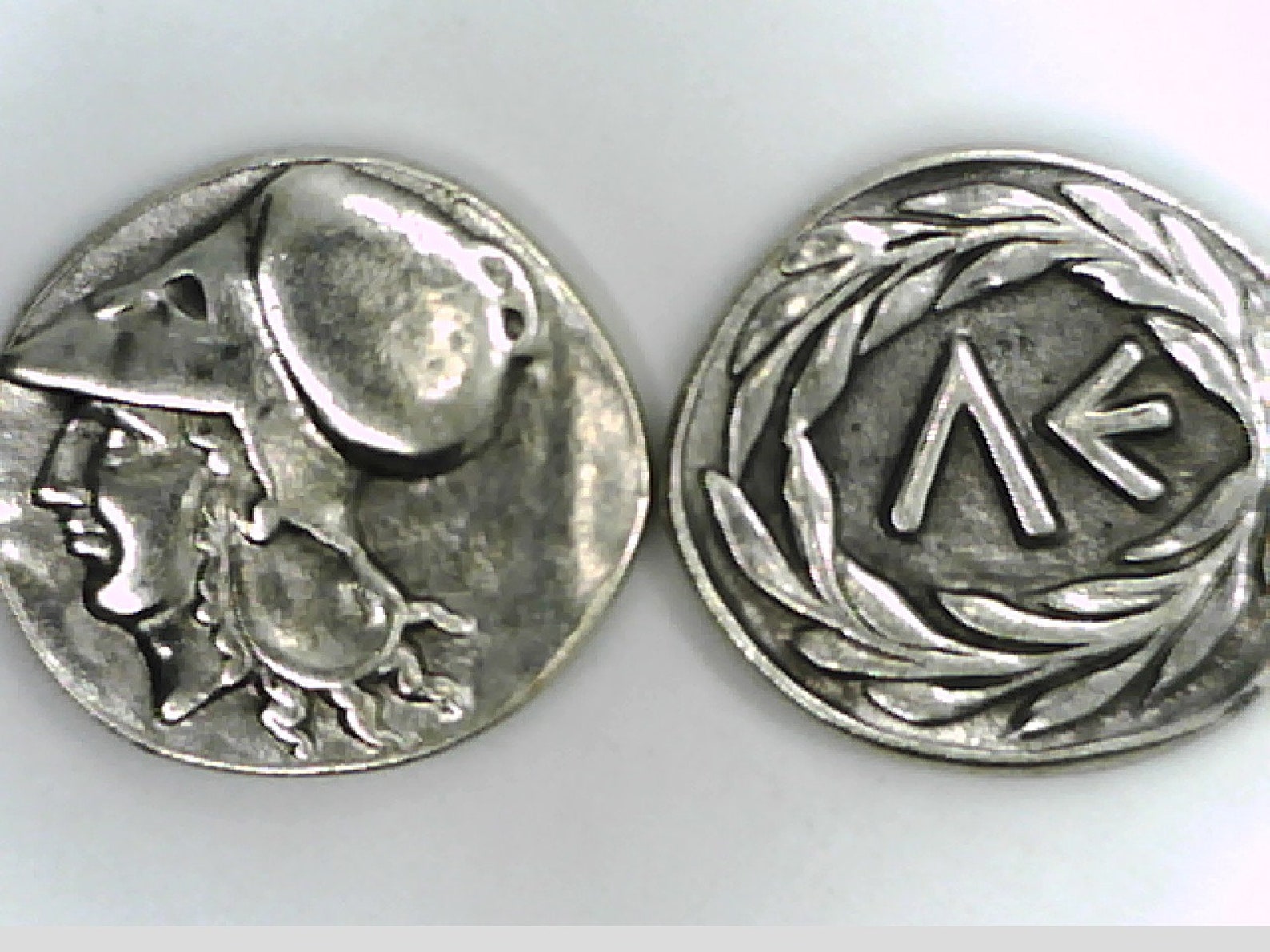 Greece Greek Sparta Leonidas Fantasy coin depicting Athena and | Etsy