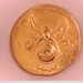 24K Gold Plate Italy Roman Empire Imperial Emperor Augustus Rome Aureus ...
