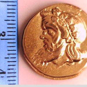 24K Gold Plate Greece Greek Black Sea Pantikapaion Bosporus Jewelry ...