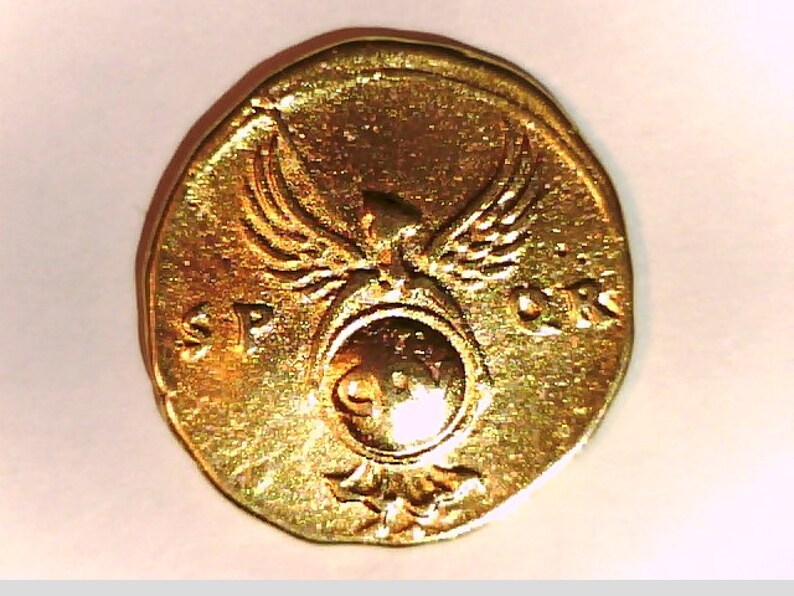 24K Gold Plate Italy Roman Empire Imperial Emperor Augustus - Etsy