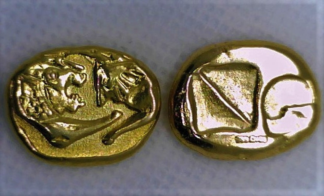 Greece Asia Minor Lydia King Alyattes Kroisos Croesus Stater Jewellery ...