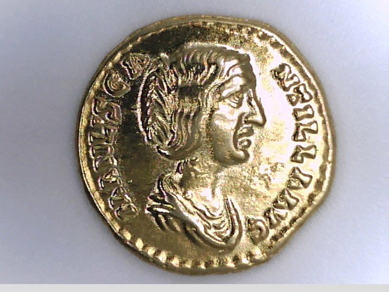 24K Gold Plated Greece Roman Empire Imperial Rome Mint Manlia | Etsy