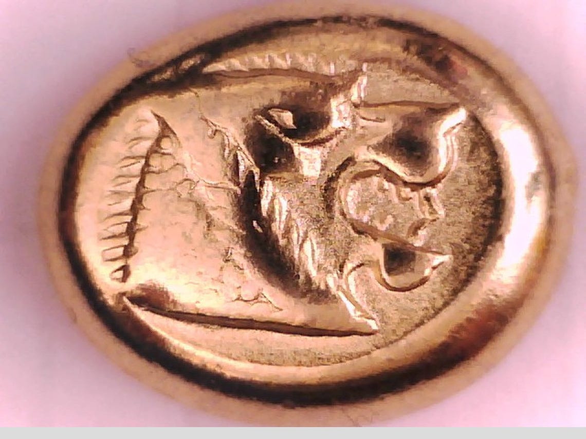 Greece Asia Minor Lydia Miletos King Alyattes Kroisos Jewellery High ...