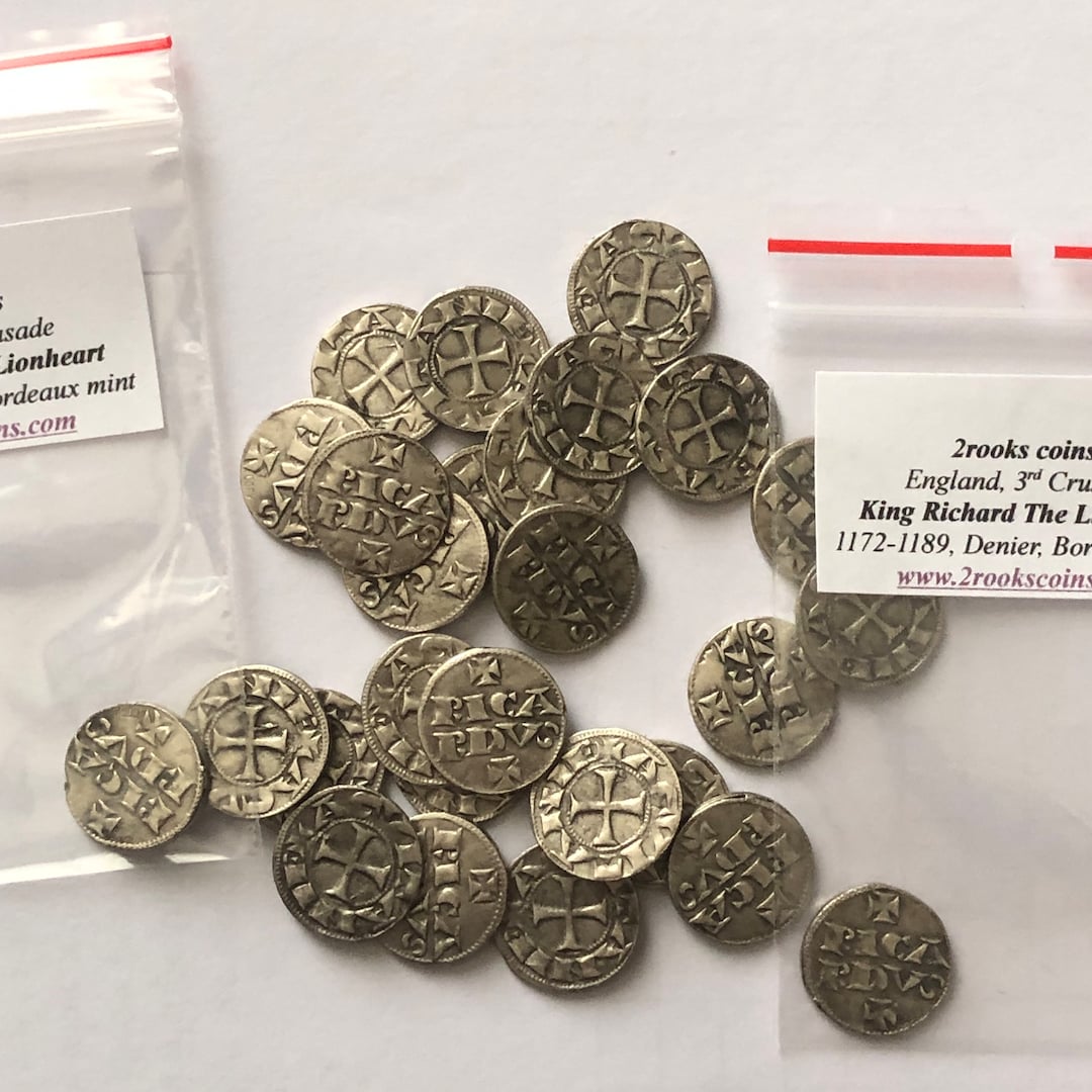 Lot of 10 England Crusaders 3rd Crusade King Richard the Lionheart ...