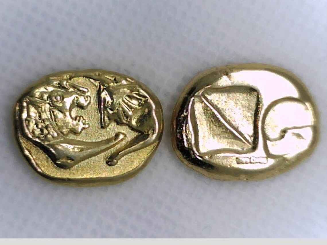 Greece Asia Minor Lydia King Alyattes Kroisos Croesus Stater Jewellery ...