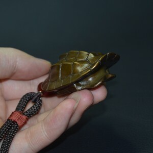 Fine Casting Solid Bronze Turtle Shell Pendant,pure Copper Tortoise ...