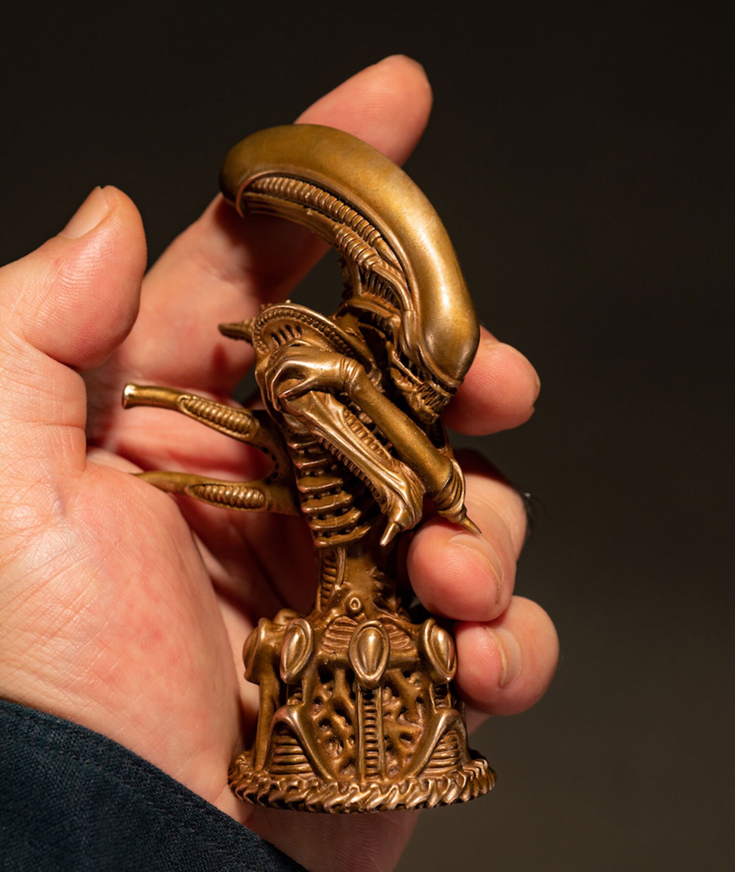 Fine Bronze Alien Vs. Predator Alien Bust Statue Lost Wax | Etsy