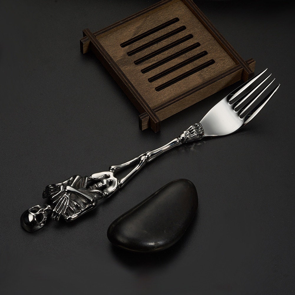 Gothic Knife And Fork Set