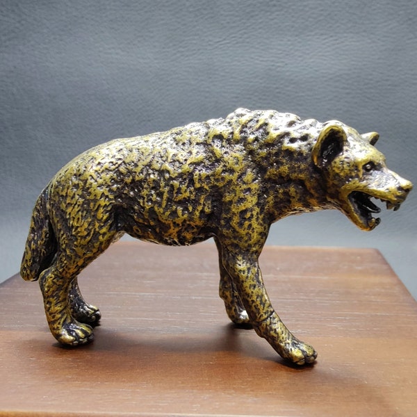 Hyena Figurine - Etsy