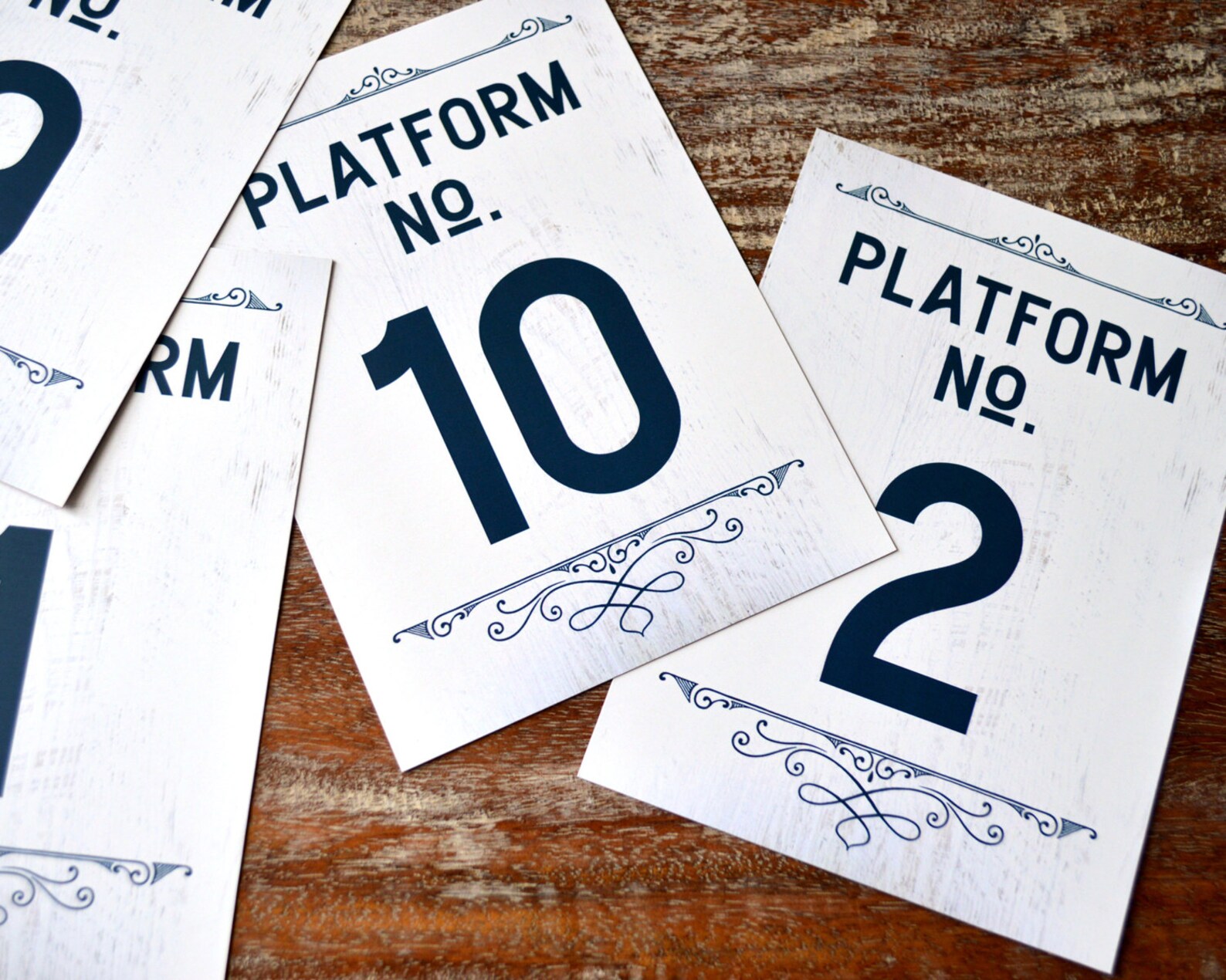 Table Numbers for Vintage Train Theme Wedding Numbers 1-40 - Etsy