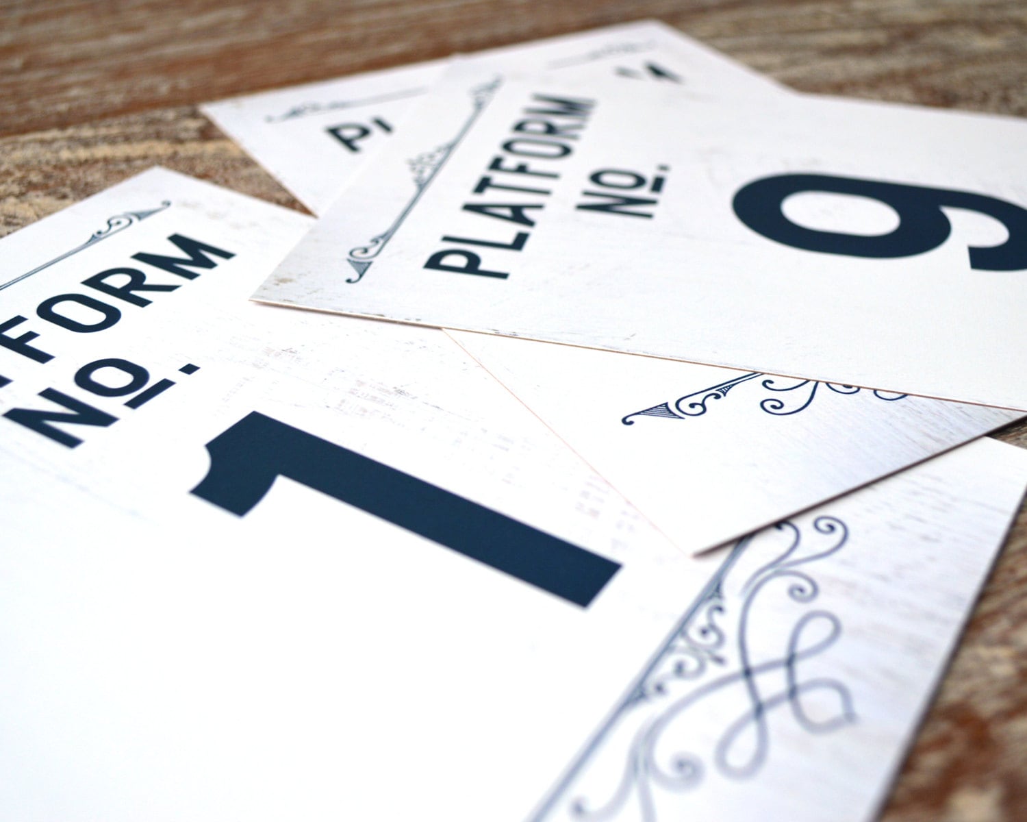 Table Numbers for Vintage Train Theme Wedding Numbers 1-40 - Etsy