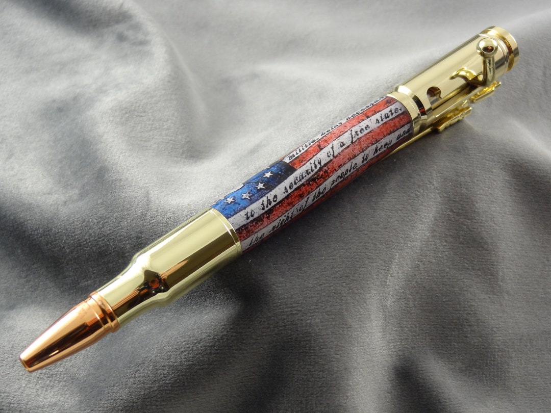 2nd Amendment Bolt Action Rifle Pen - Etsy