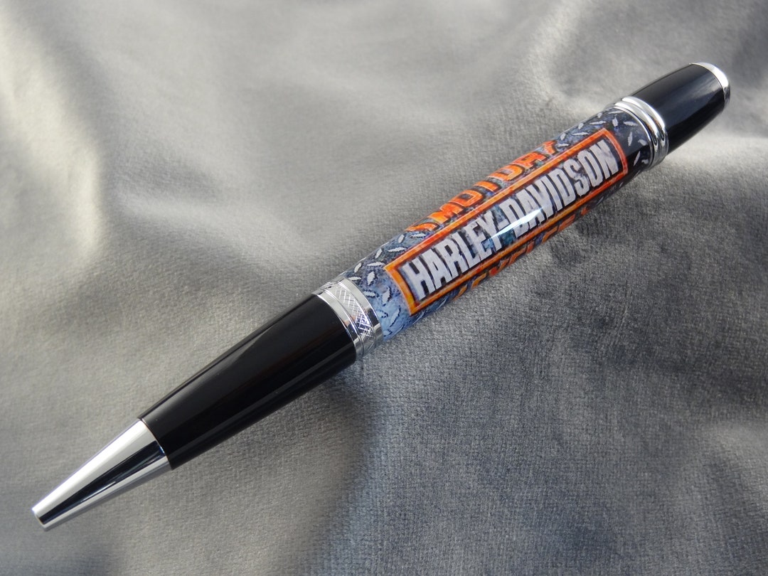 Harley Davidson Motorcycle Pen - Etsy
