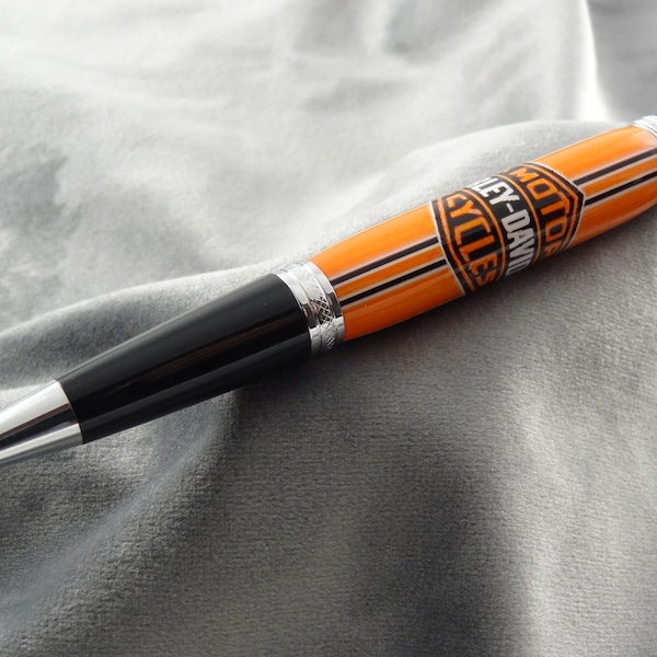 Harley Davidson Ink Pen - Etsy