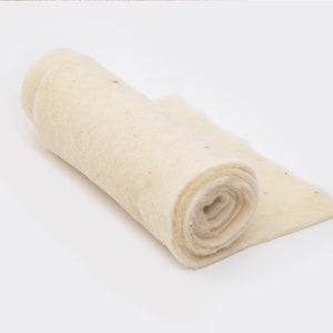 100% Organic Wool Batting / by the Yard / GOTS Certified / Perfect for ...
