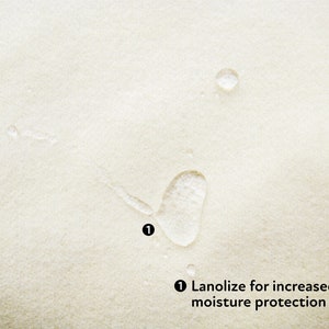 Washable Wool Puddle Pad / Protector / Moisture Barrier / Express 3-day ...