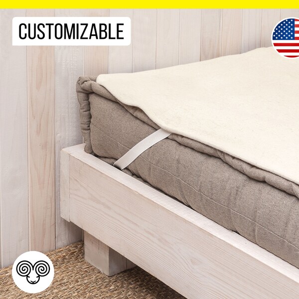 Wool Mattress Topper - Etsy
