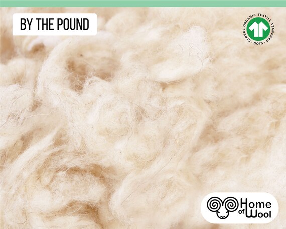 Organic Wool Stuffing / GOTS Certified / Perfect for Filling - Etsy