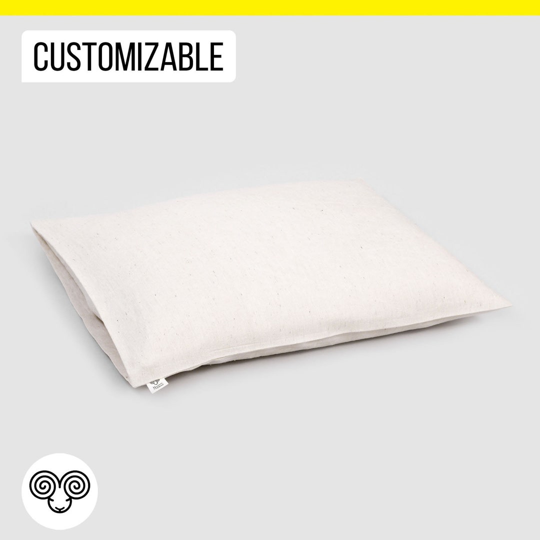 Wool Toddler Pillow / All-natural, Non-toxic / Oeko-tex Certified - Etsy