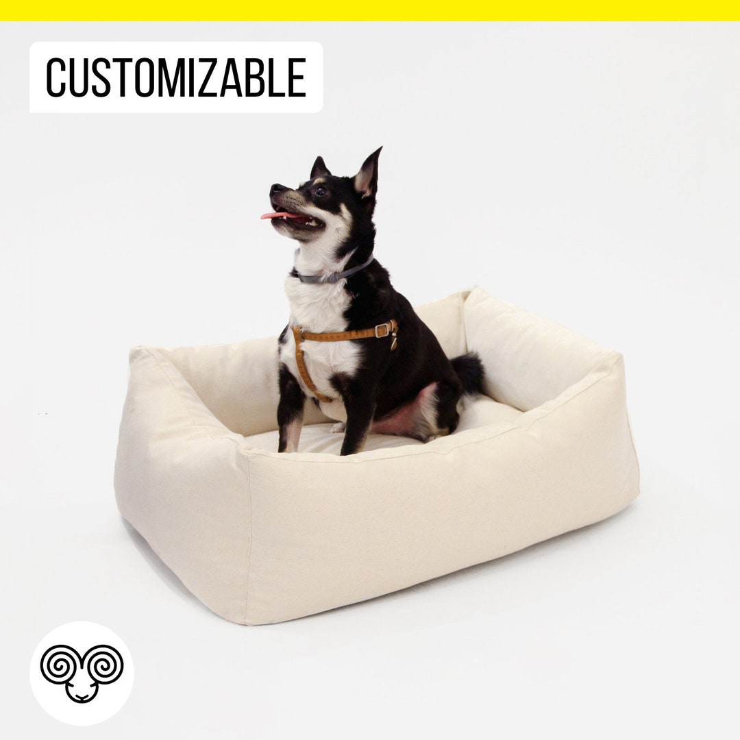 Wool Dog Bed/ All Natural, Non-toxic / Made to Order From Organic and ...