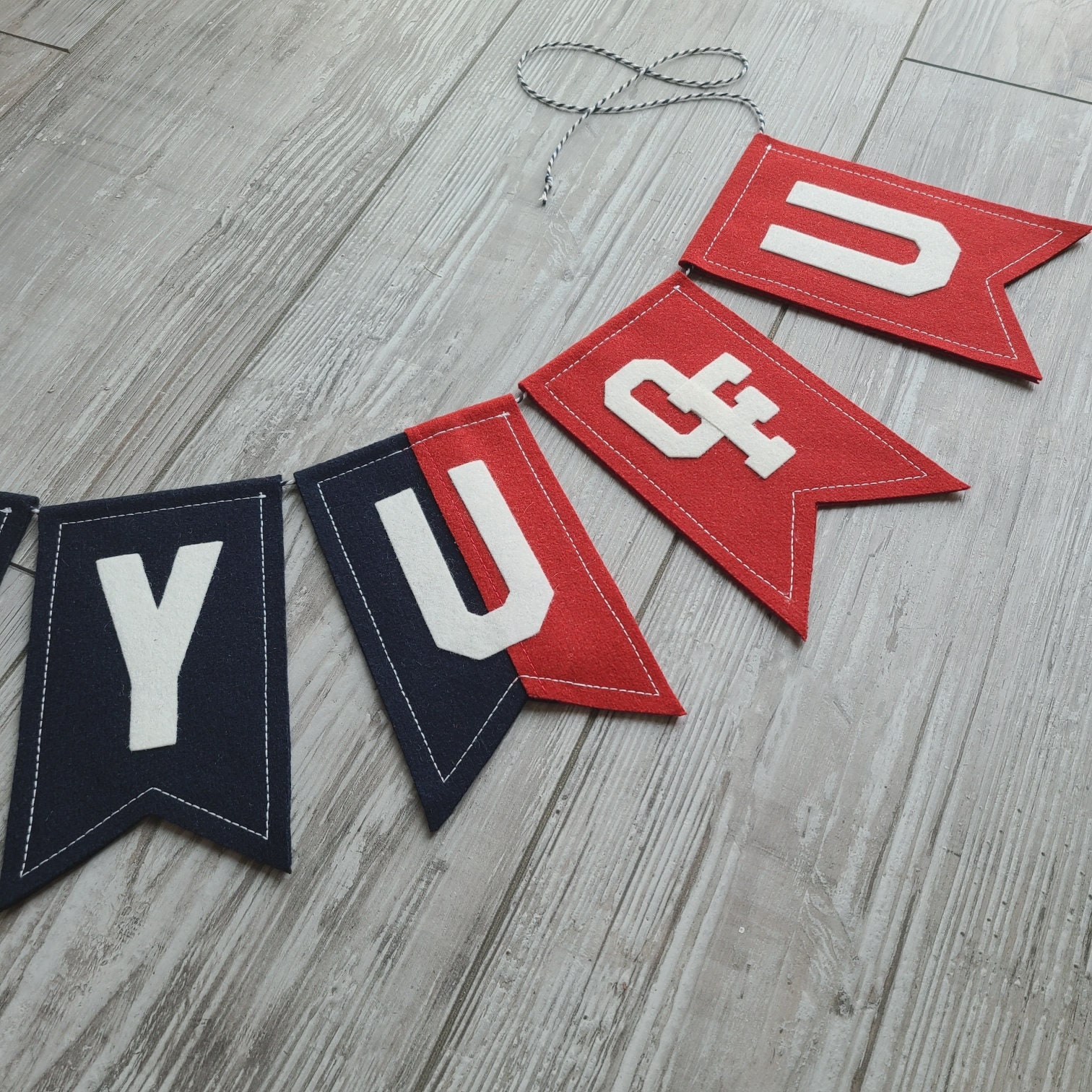 BYU/UTAH House Divided Bunting, University of Utah, BYU, Utah Utes - Etsy