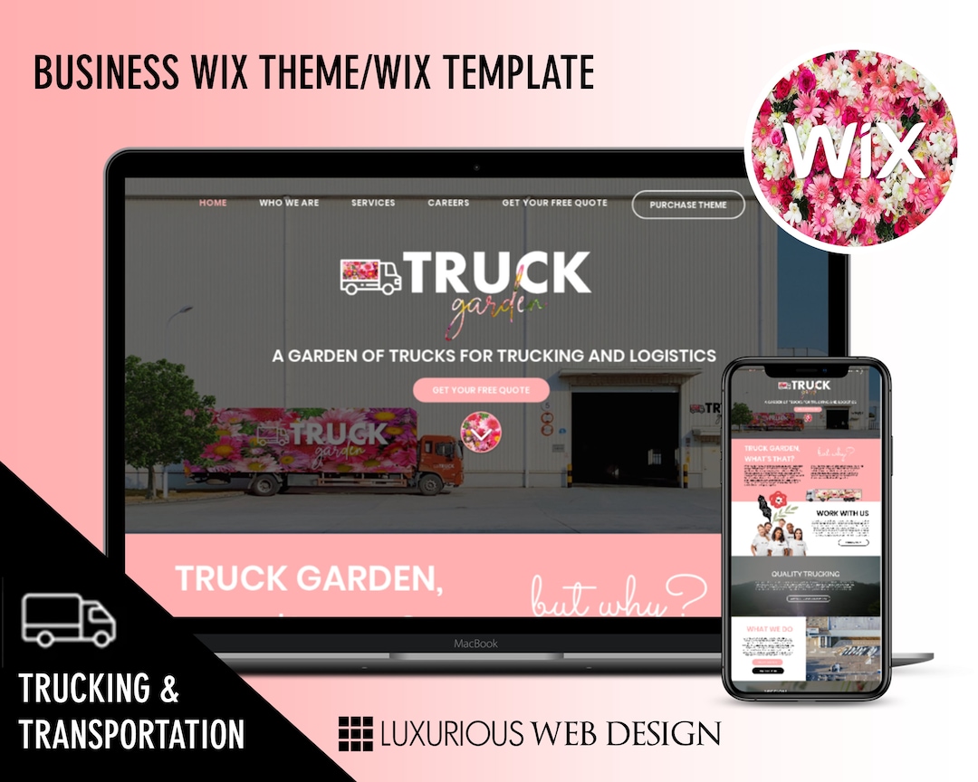 Truckgarden - Trucking Website Theme, Transportation Website Theme ...