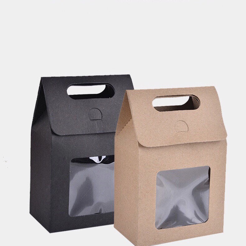 120 Clear Window Carrying Bag Box Wedding Favor Bag Party | Etsy