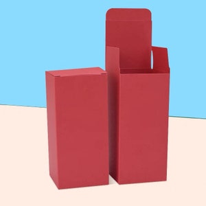 100 Red Wedding Favour Box | Xmas Wedding Gift Box | Birthday Party ...