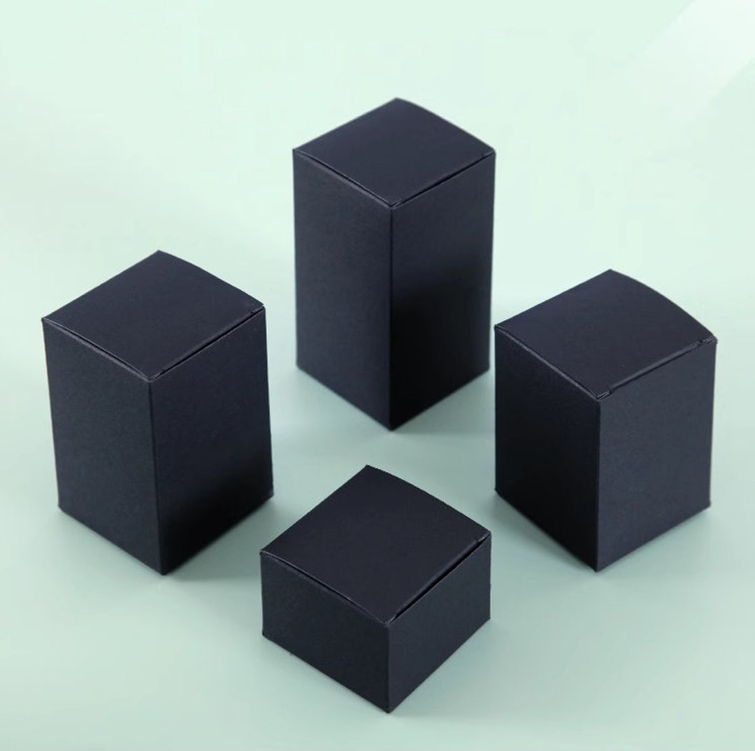 100x Black Wedding Favour Boxes Wedding Gift Boxes Birthday Party ...