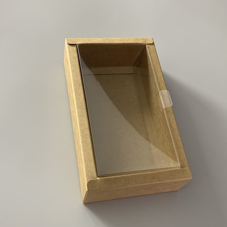 100pcs Clear PVC Lid Cover Paper Box Gift Box Cosmetics - Etsy