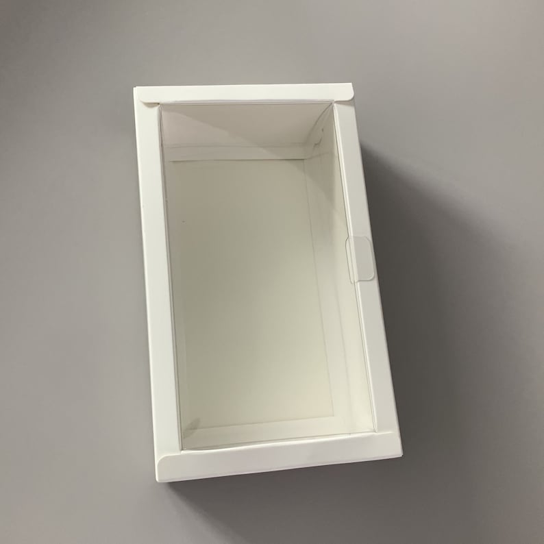 100pcs Clear PVC Lid Cover Paper Box Gift Box Cosmetics - Etsy