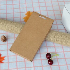 100x Clear Window Product Display Packaging Box | White Black Kraft ...