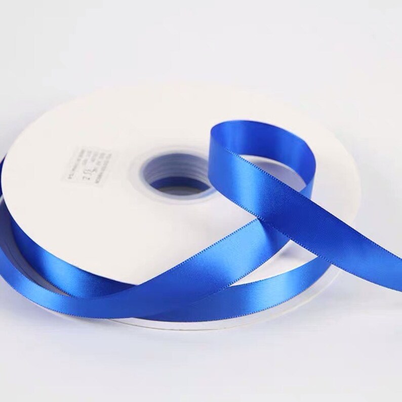 Royal Blue Satin Ribbon Roll Wholesale Christmas Gift - Etsy