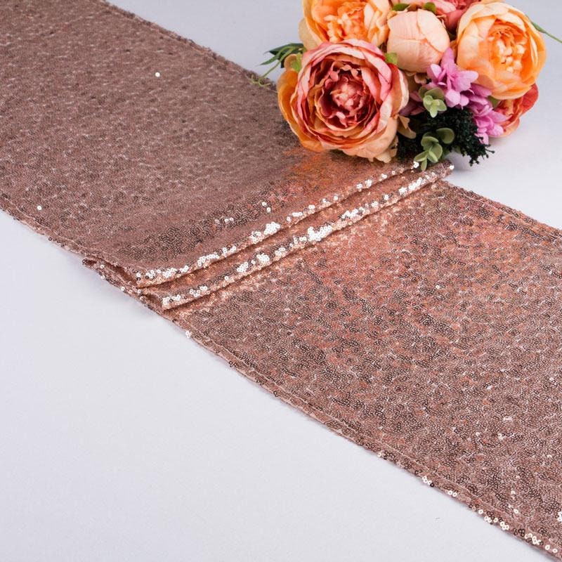 Rose Gold Table Runner - Etsy